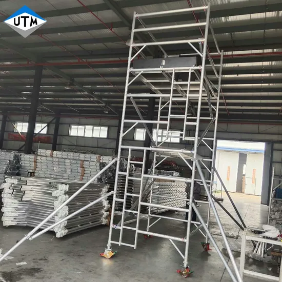 Aluminium Scaffolding Frame Construction Folding Narrow Fibreglass ...